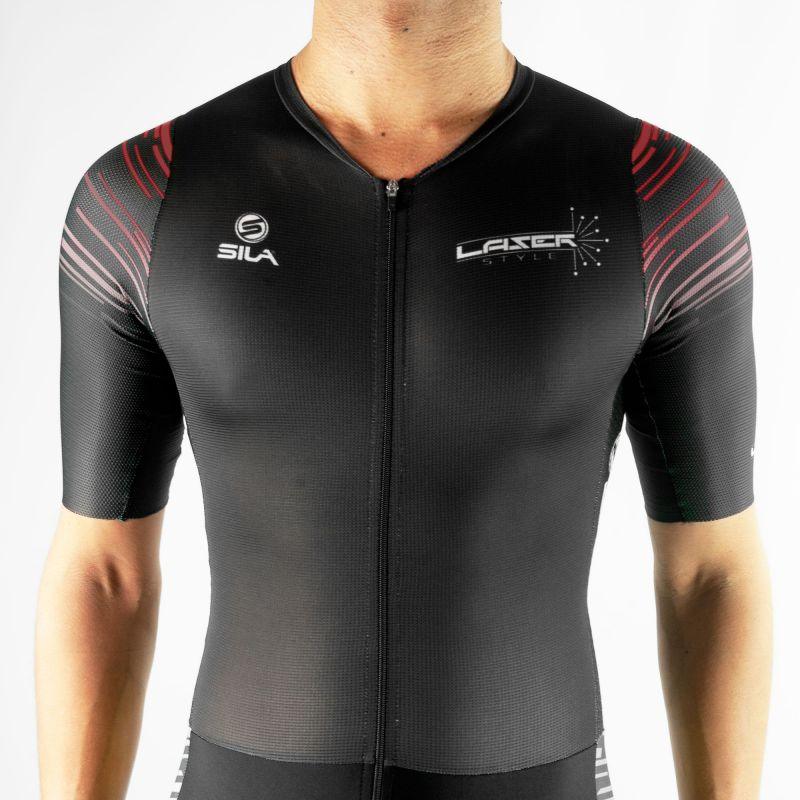 COMBINAISON ROLLER SILA LASER – GRENAT – Manches courtes | Montreal ...